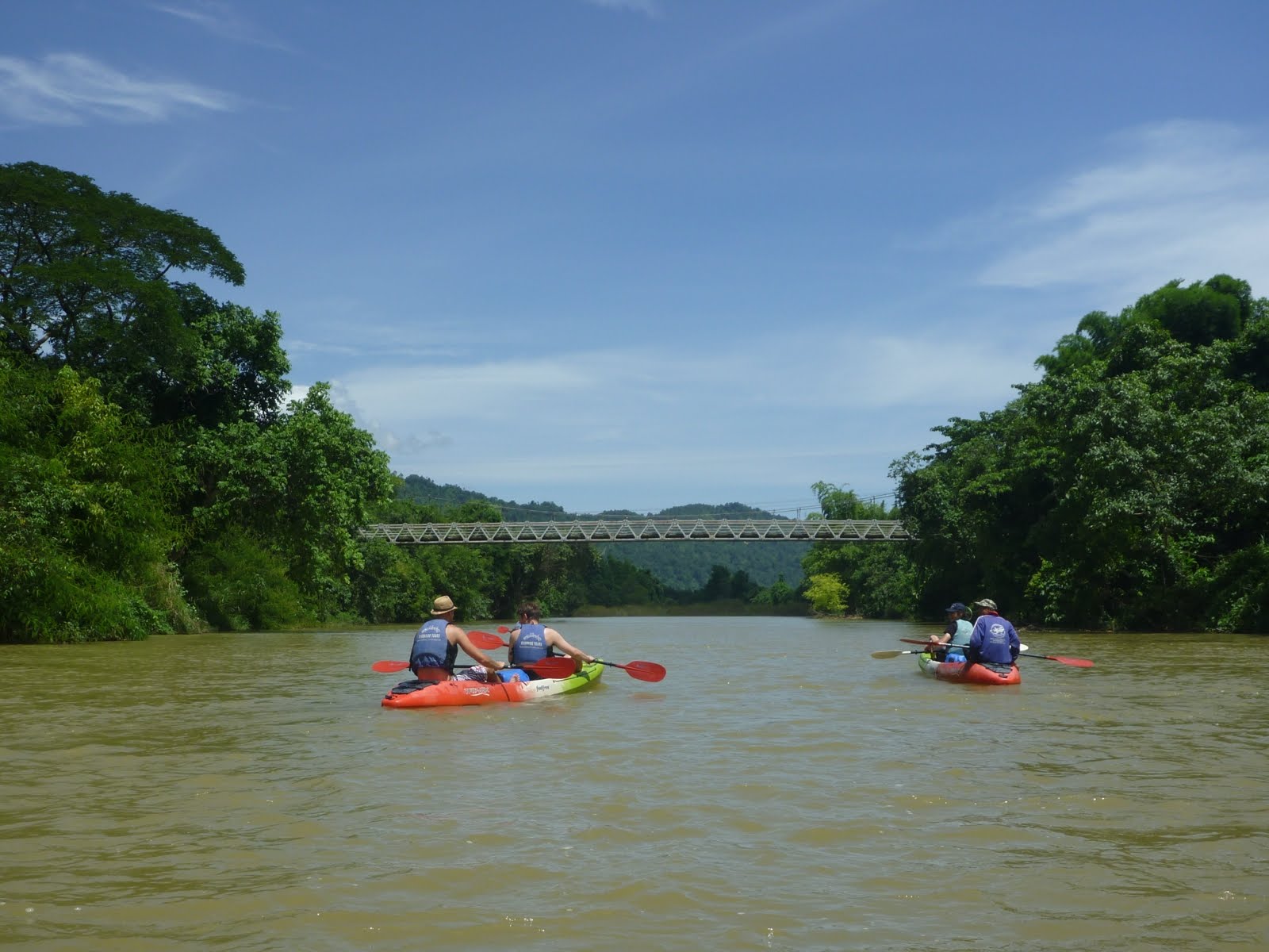 Adrian's Excellent Adventure: kayaks and caves in vang vieng
